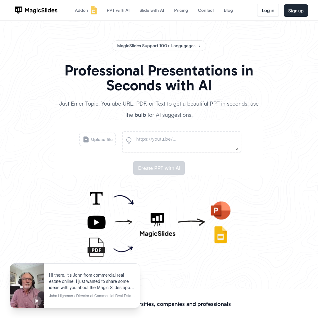 MagicSlides - AI Presentation Maker - Create Presentations from Topic ...