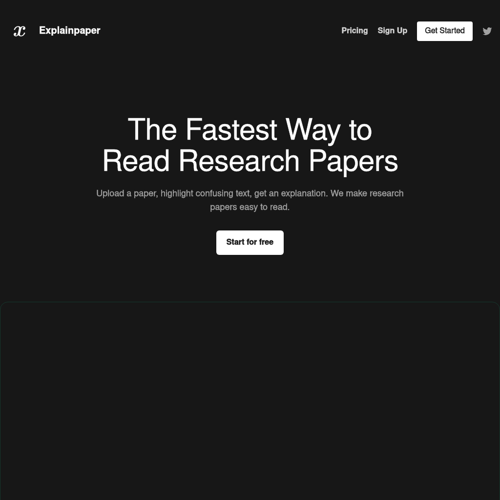 Explainpaper - Explainpaper: AI-powered Research Paper Simplifier