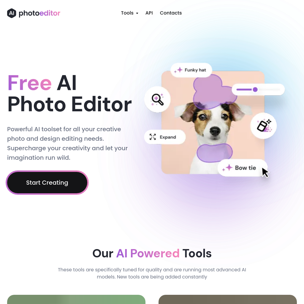 Photoeditor - Automatic Photo Editing with AI