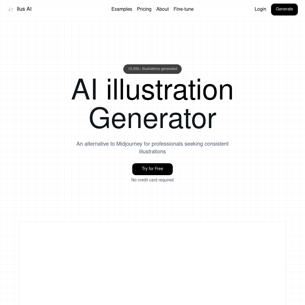 AI illustration Generator - Ilus AI - AI Illustration Generator