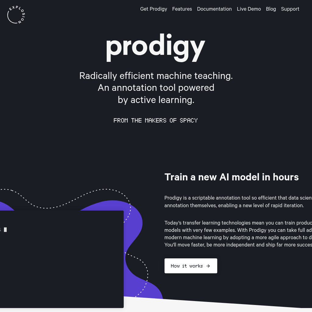 Prodigy AI - Prodigy：一款AI、机器学习和NLP的标注工具