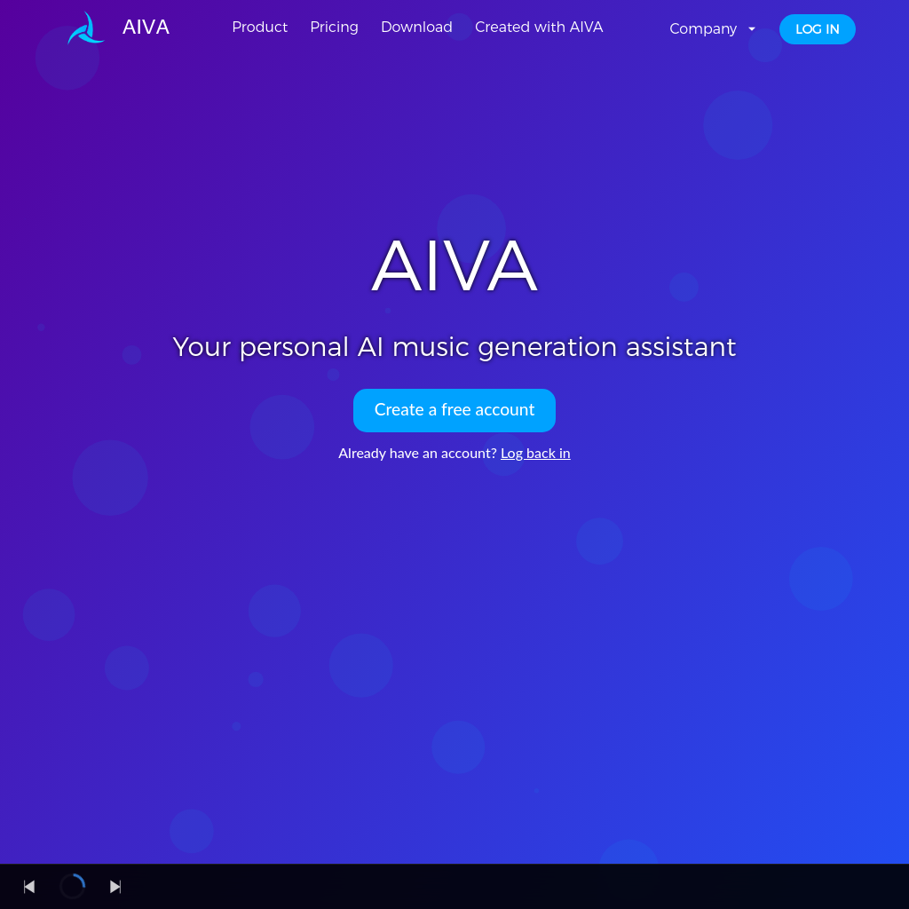 Aiva - AIVA, de AI muziek generatie assistent