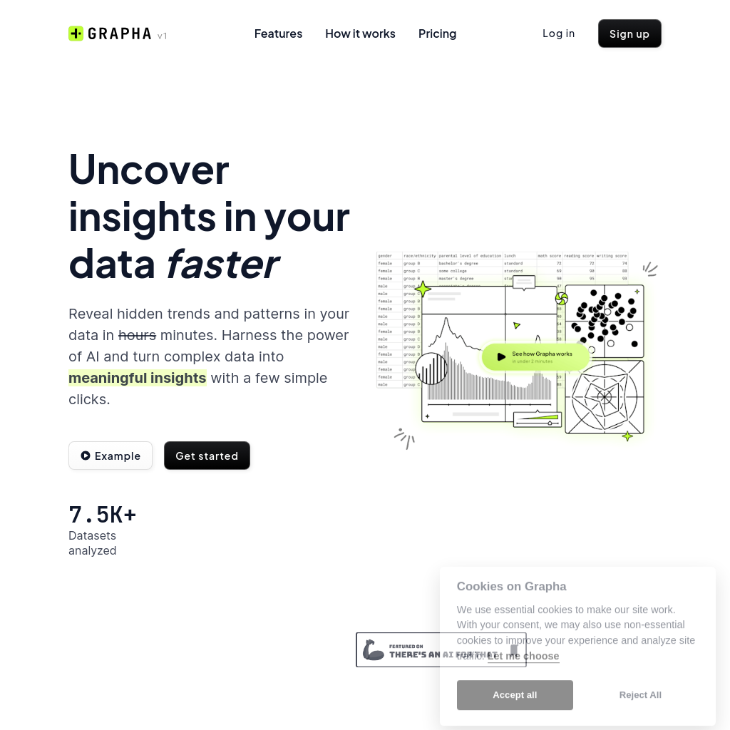 Grapha AI - AI-Assisted Data Exploration for Everyone