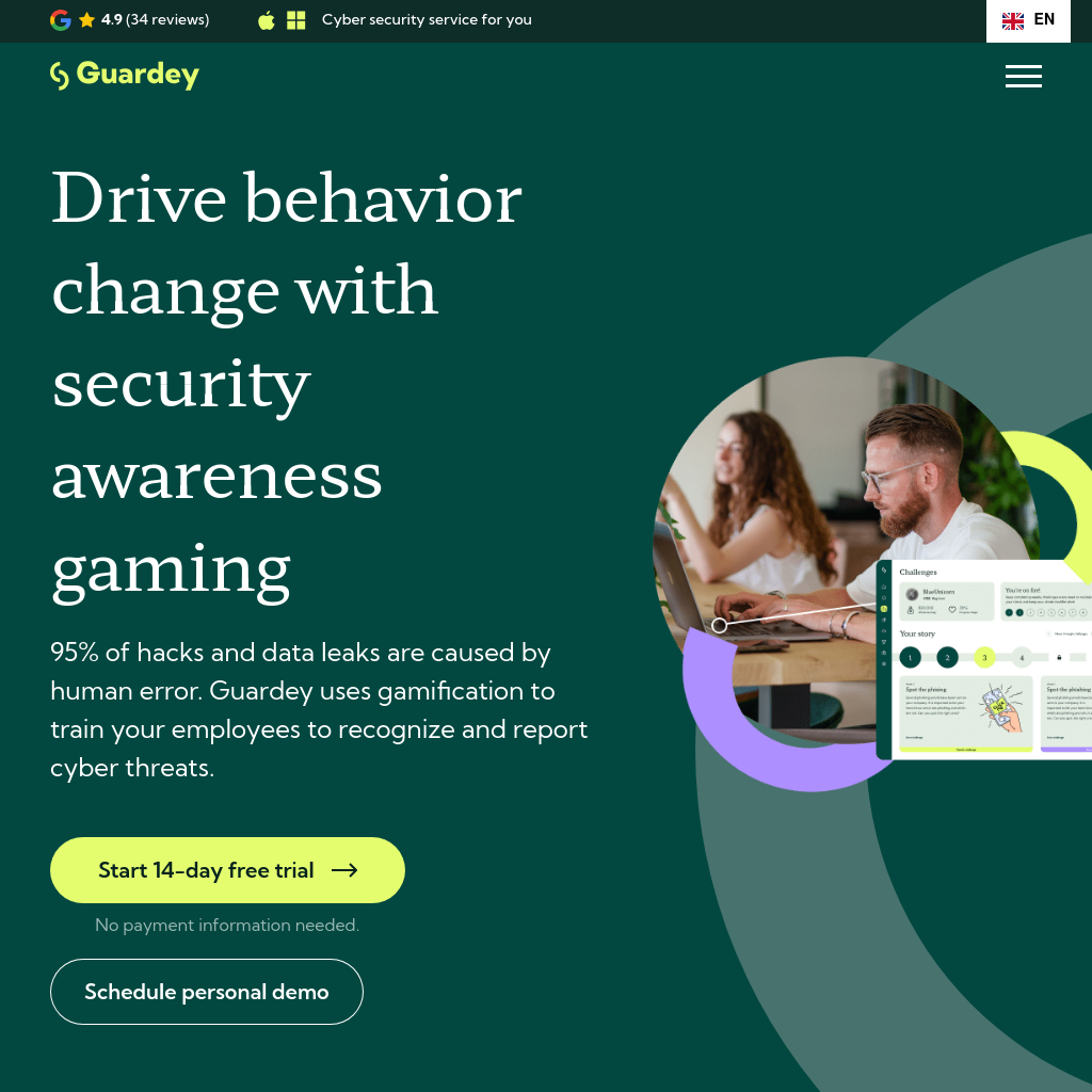 Guardey - Guardey | Security Awareness Training