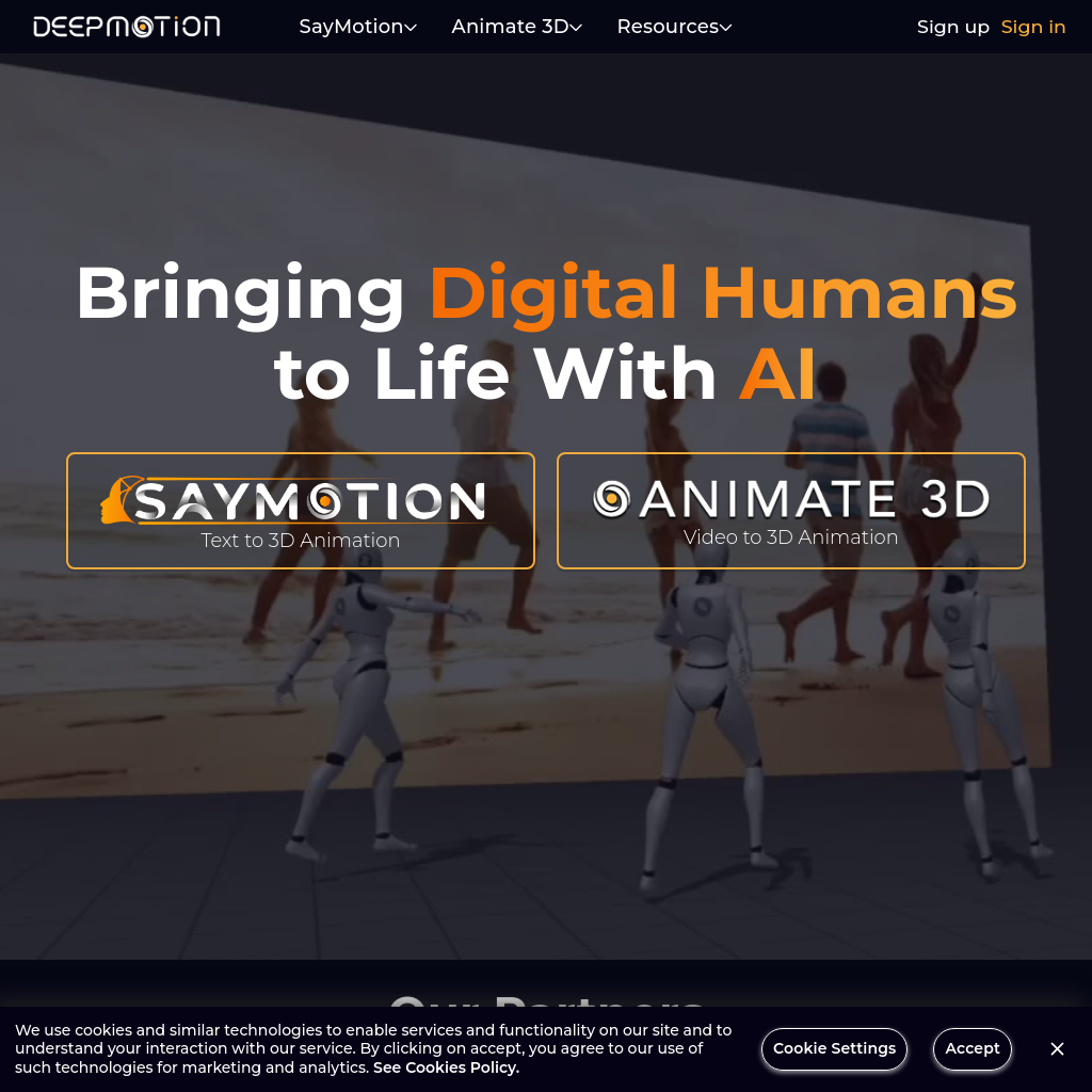 Deepmotion - DeepMotion - AI动作捕捉与身体追踪