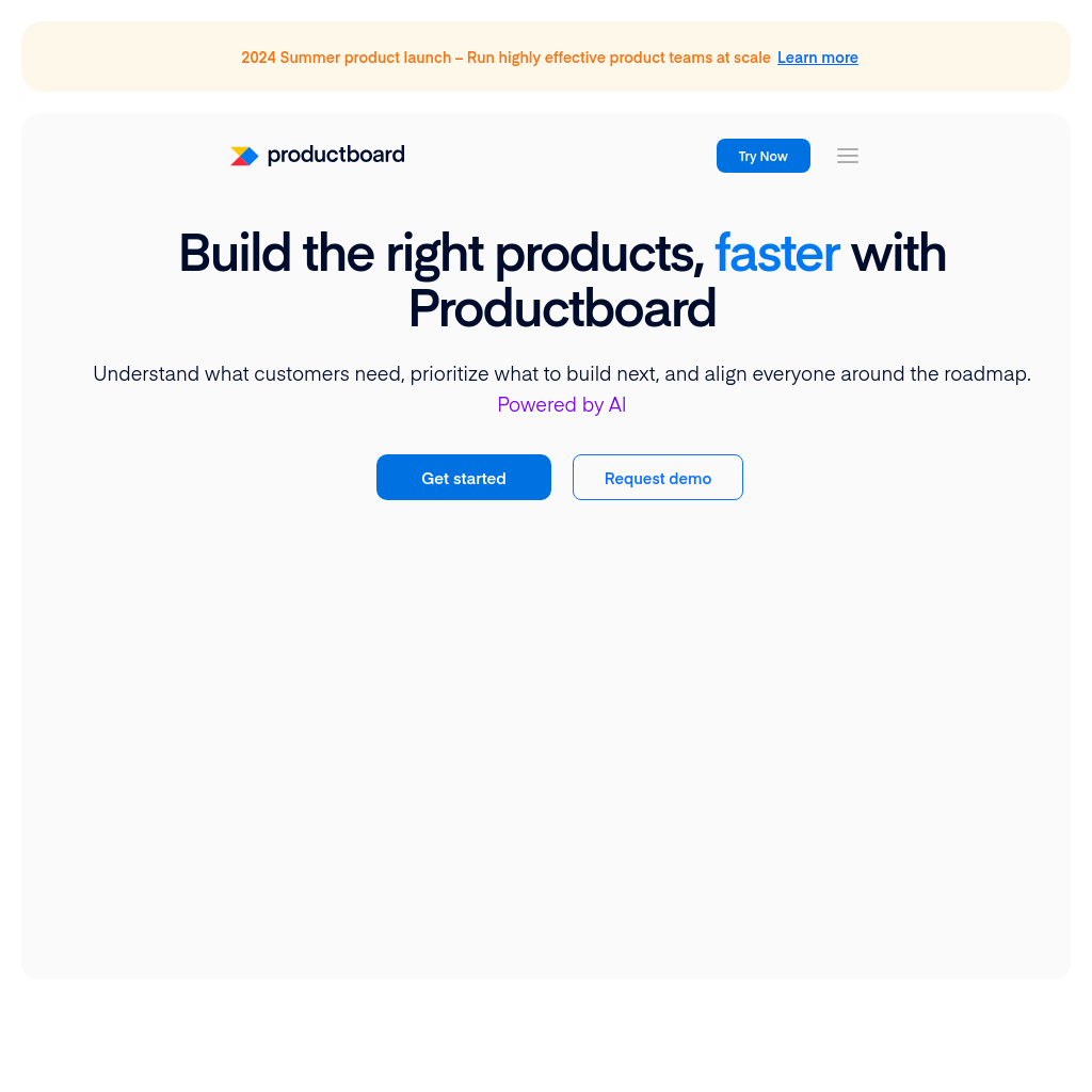Productboard - 제품 관리 소프트웨어 | Productboard