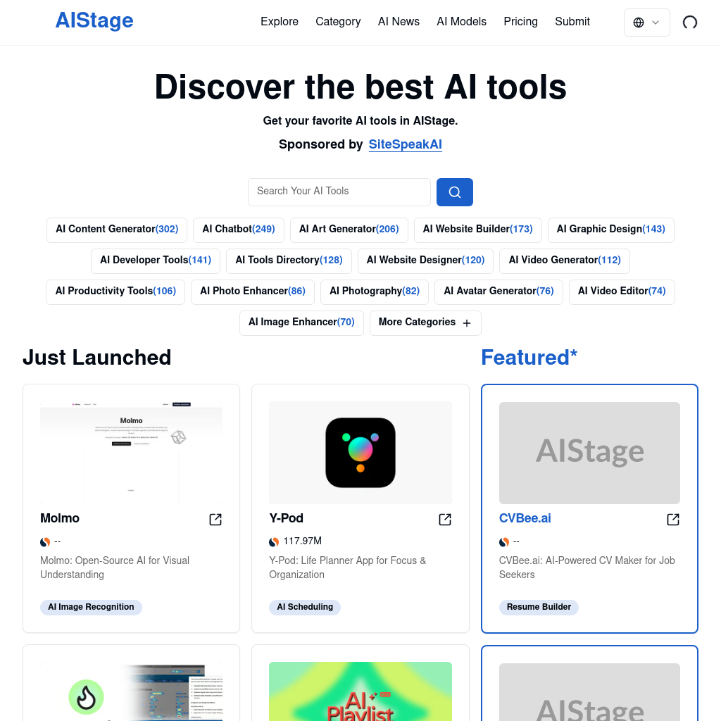 AIStage - AIStage - 2024 최고의 AI 집약 플랫폼