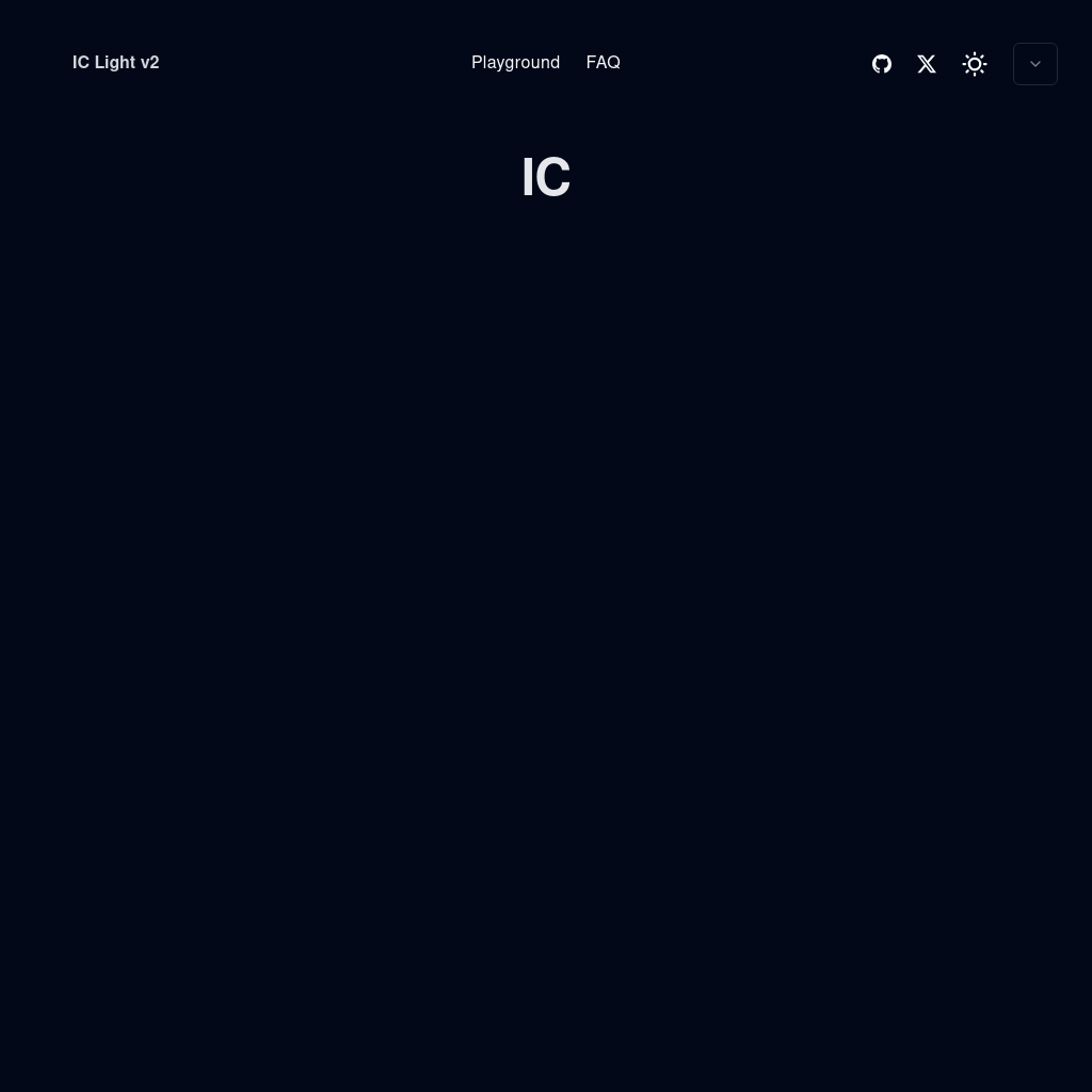 IC-Light - IC-Light V2: Advanced Image Illumination Tool