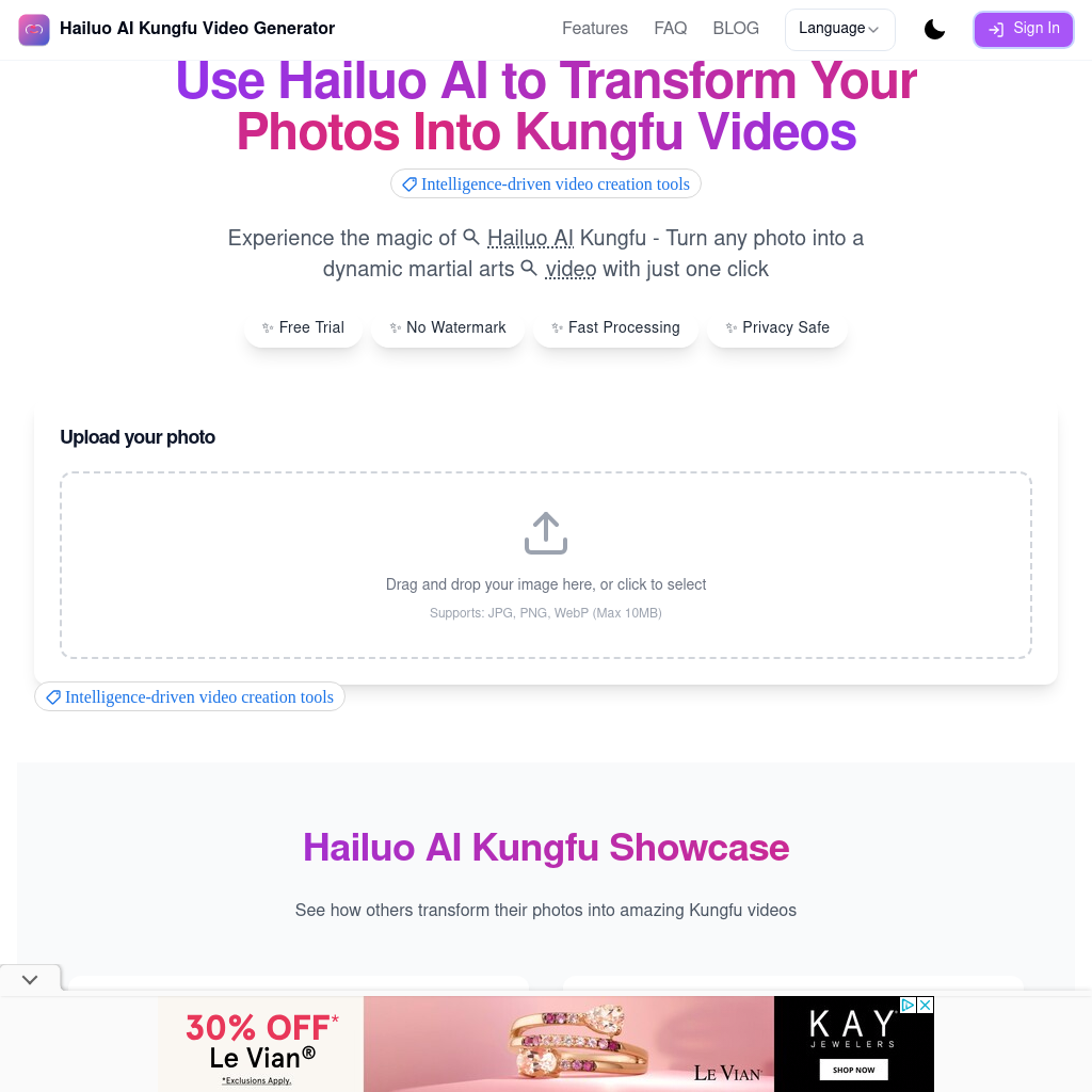 Hailuo AI Kungfu - Hailuo AI Kungfu Generator