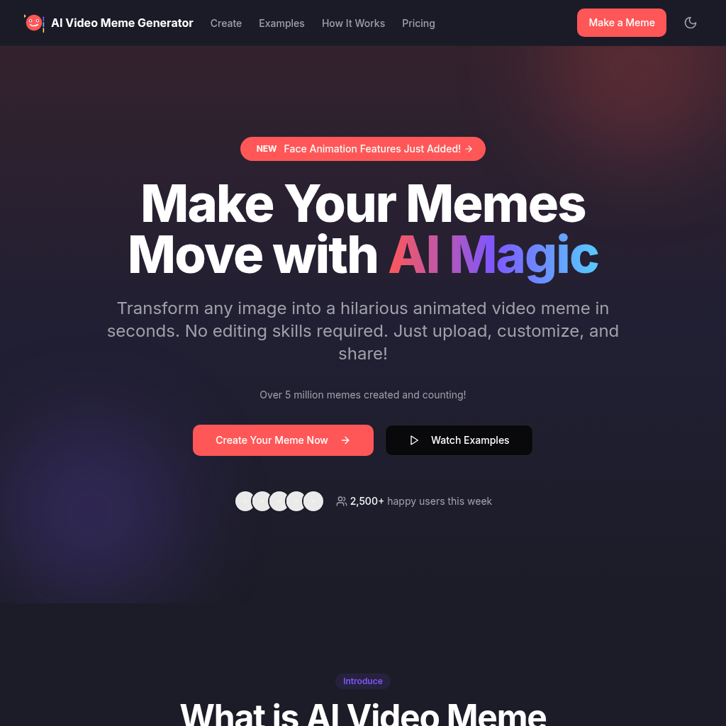 AI Video Meme Generator - AI Video Meme Generator