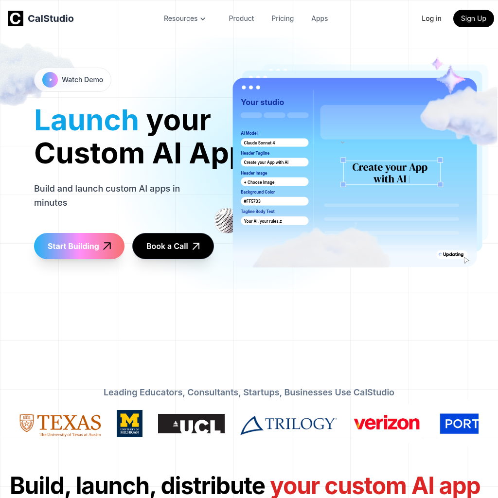 CalStudio - CalStudio – platforma do tworzenia niestandardowych aplikacji AI bez kodowania