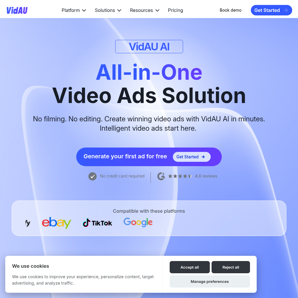 VidAU - VidAU AI - All-in-One Video Ads Solution