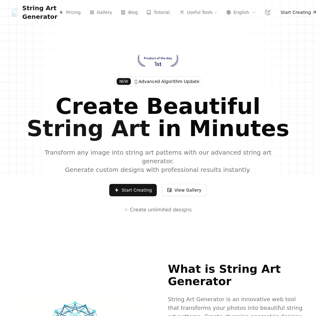 String Art - String Art Generator