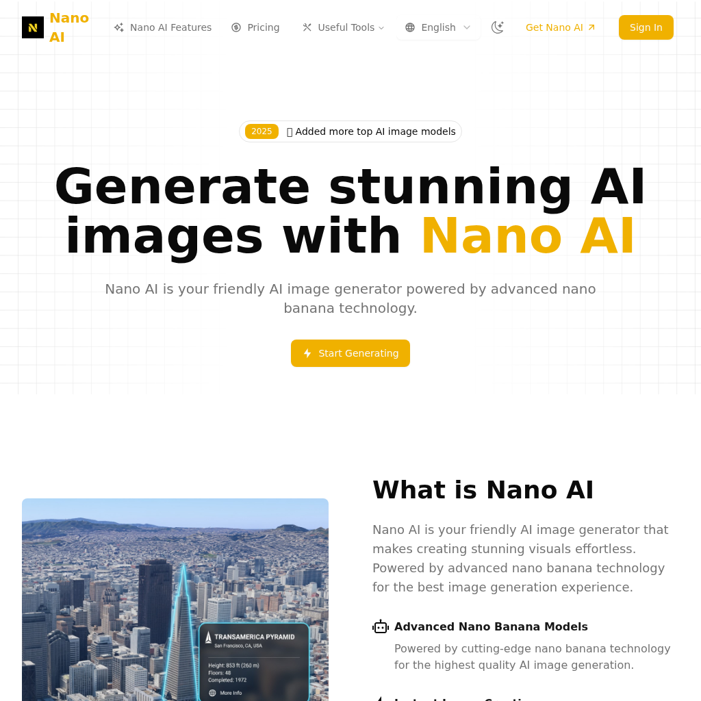 NanoAI - Nano AI: The Advanced AI Image Generator