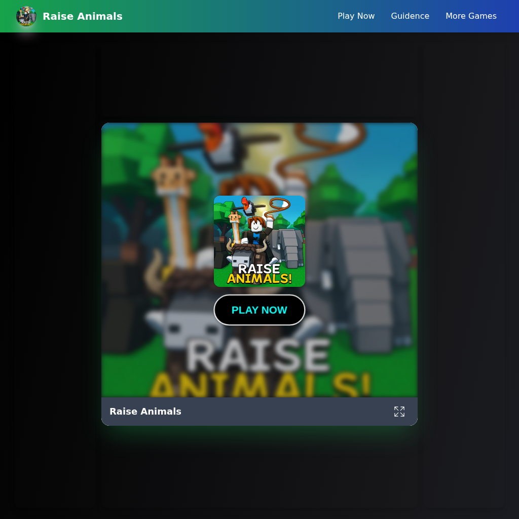 Raise Animals Online - Raise Animals 게임