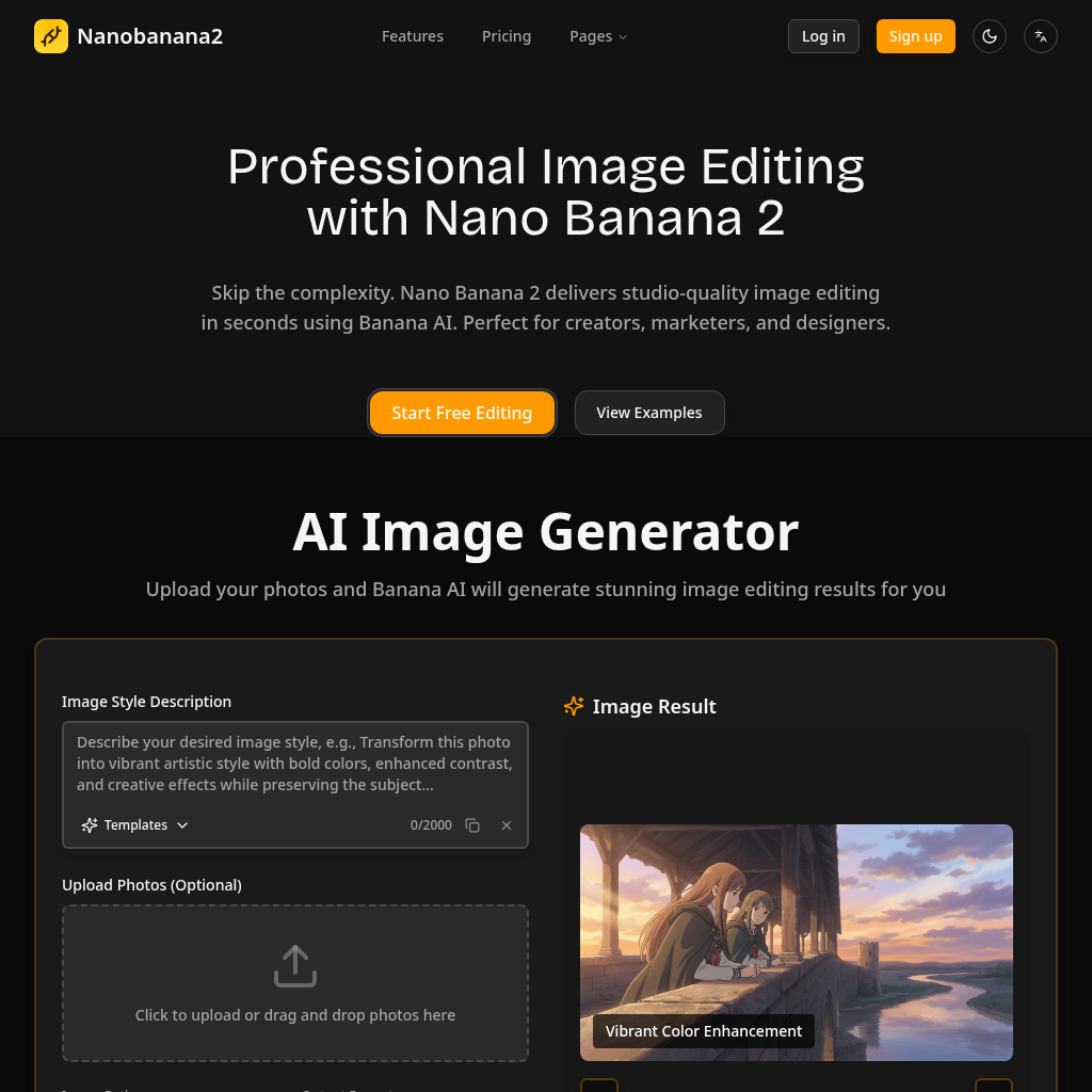 Nano Banana 2 - Nano Banana 2: Профессиональное редактирование ...