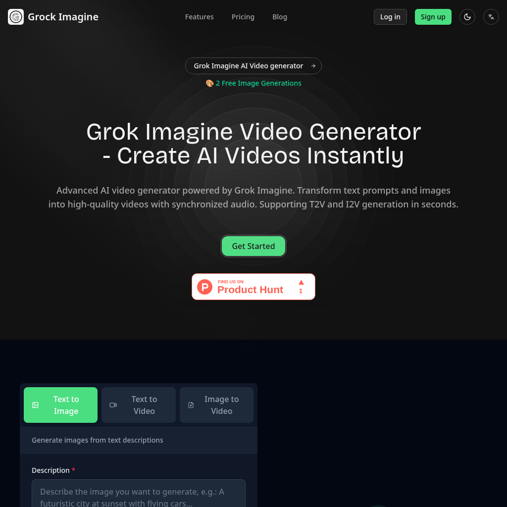 Grock Imagine - Grok Imagine - Generator AI Wideo