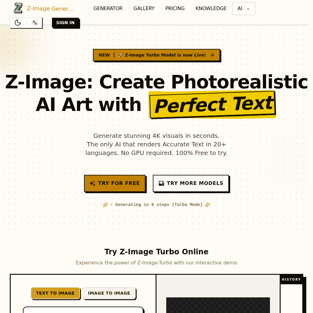 Z-Image Generator - Z-Image Generator – Generator AI do Tworzenia ...