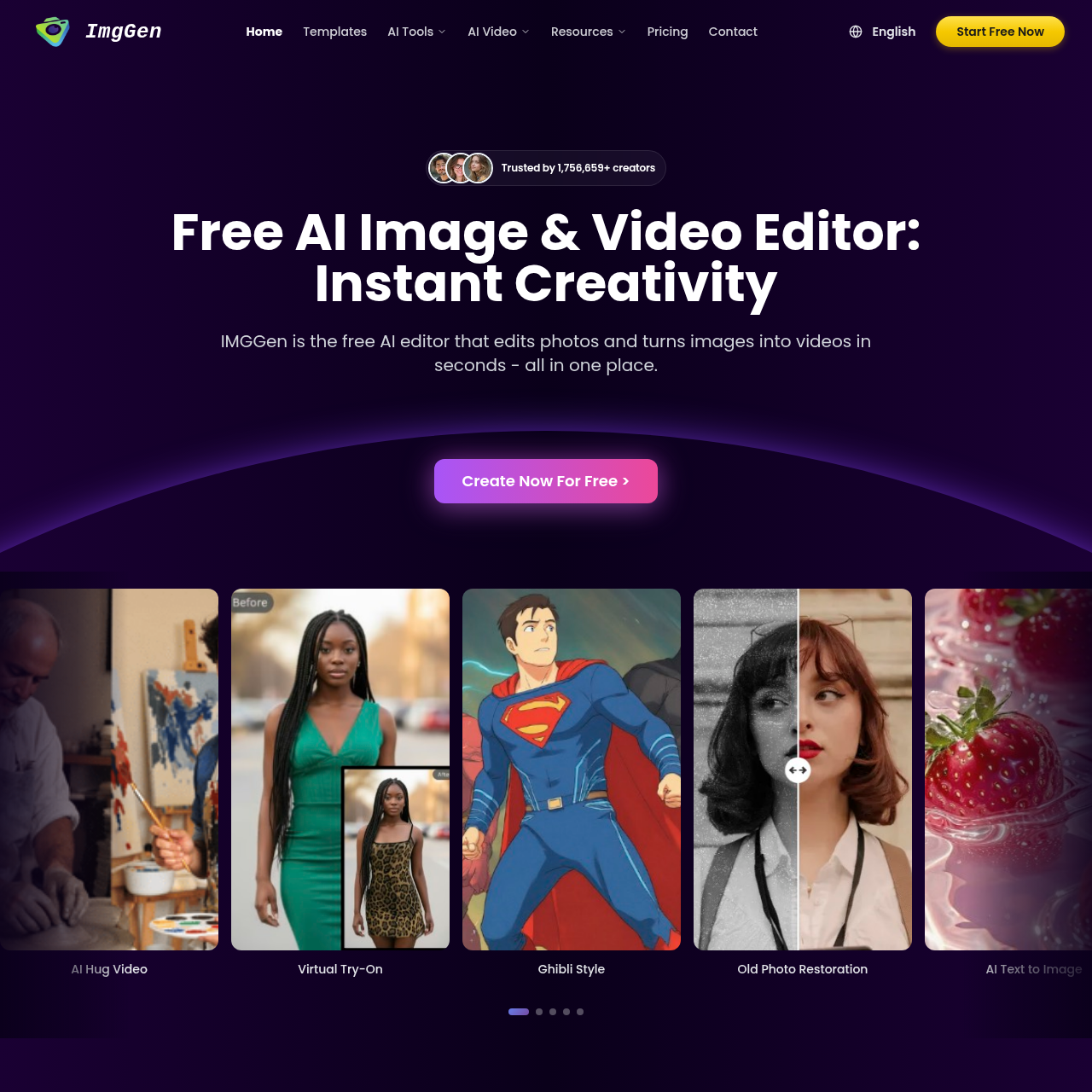IMGGen - IMGGen: Free All-in-One AI Image Editor and Video Generator ...