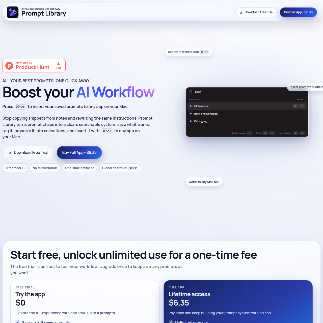 Prompt Library - Prompt Library for macOS: The Ultimate Tool to ...