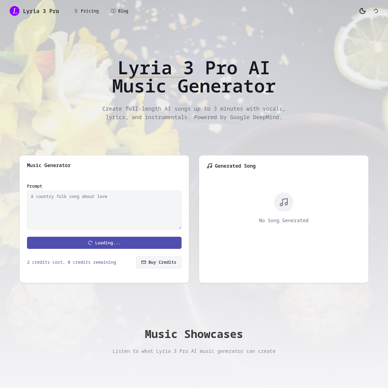 Lyria 3 Pro - Lyria 3 Pro AI Music Generator: Create Full-Length Songs ...